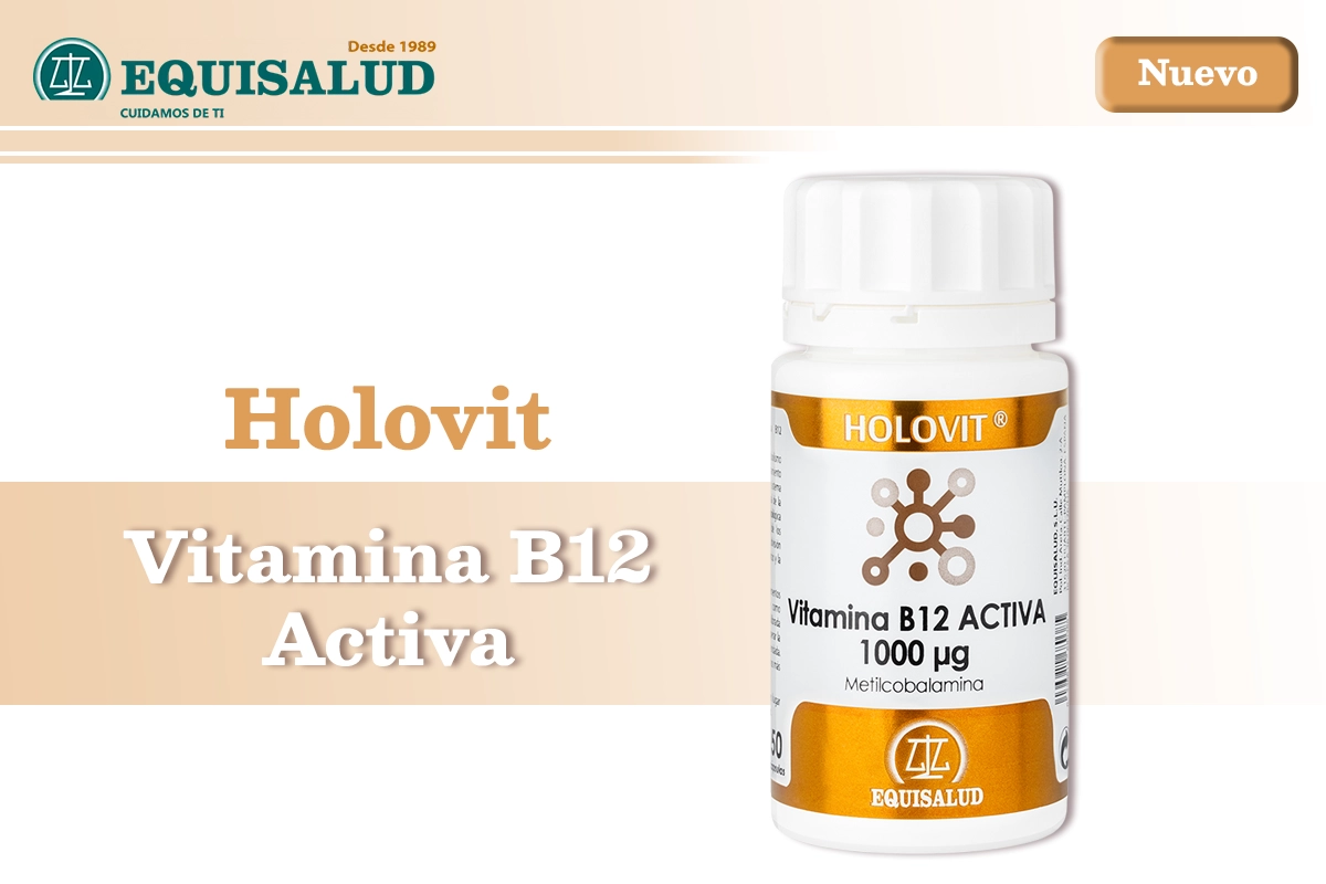 Nuevo Holovit Vitamina B12 Activa - Equisalud